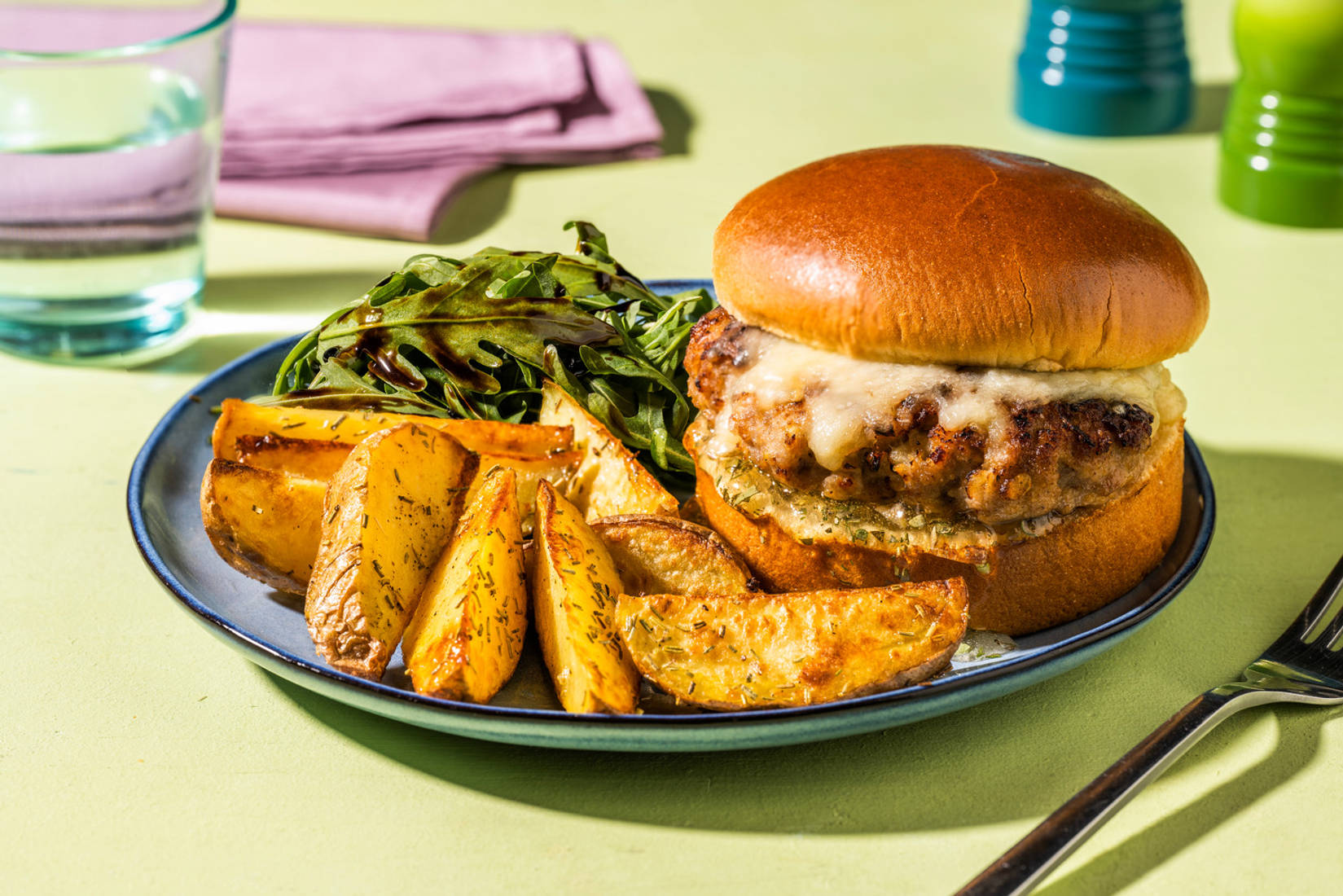 Family Favourite Pork and Apple Burger · HelloFresh Database