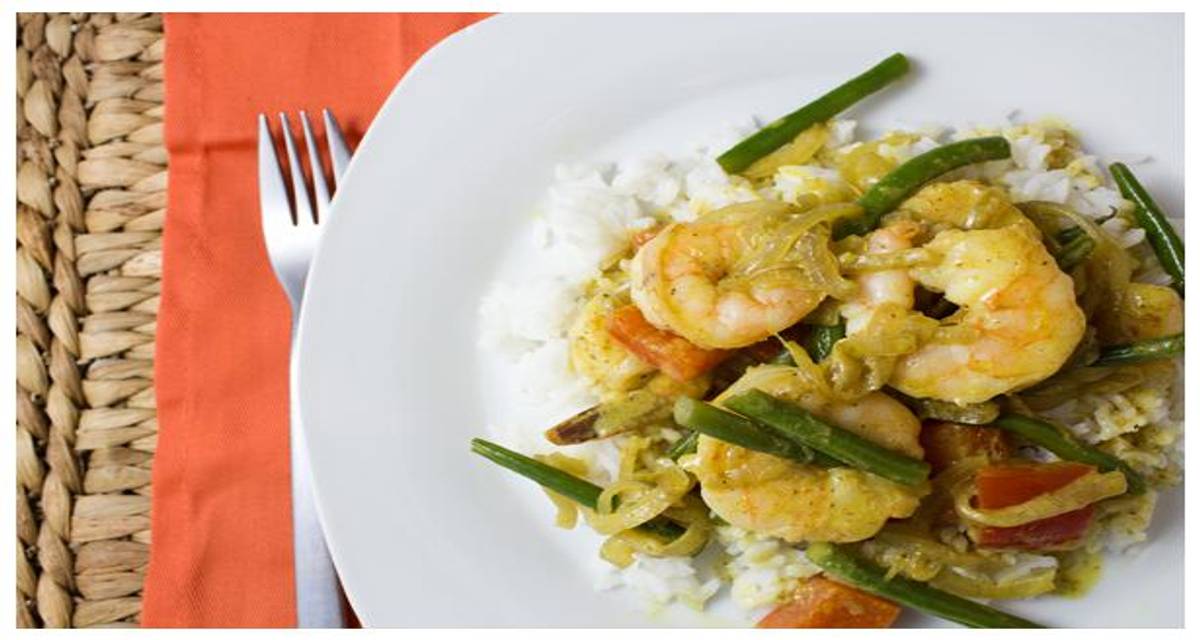Curried Coconut Shrimp Recipe | HelloFresh