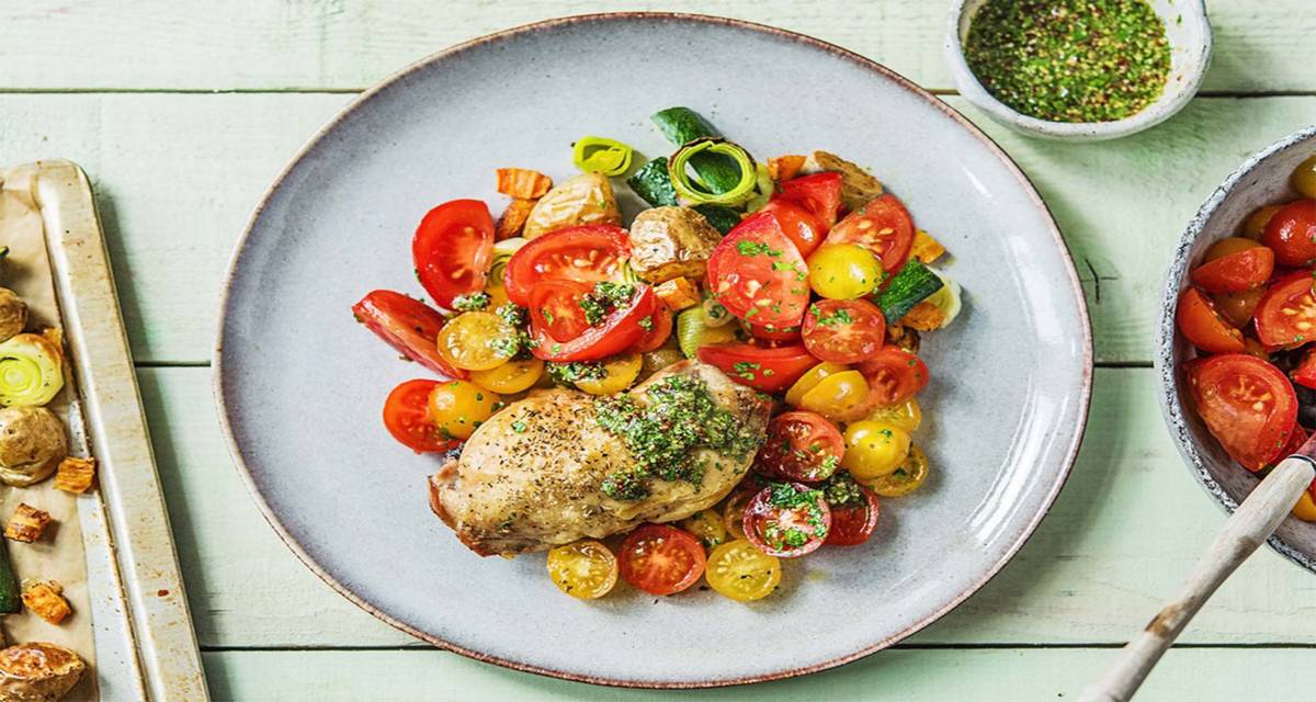 Tray-Bake Chicken Recipe | HelloFresh