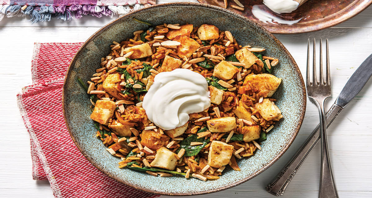 Indian Paneer Cheese Biryani Recipe | HelloFresh