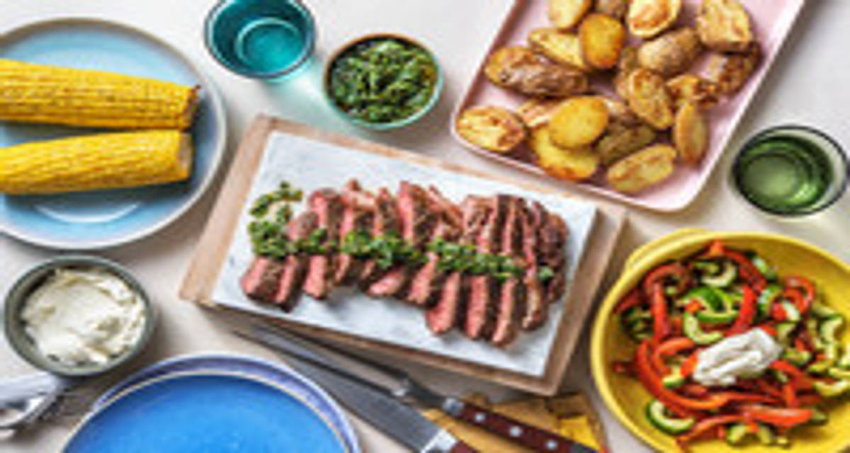 Ribeye met zelfgemaakte chimichurri Recept | HelloFresh
