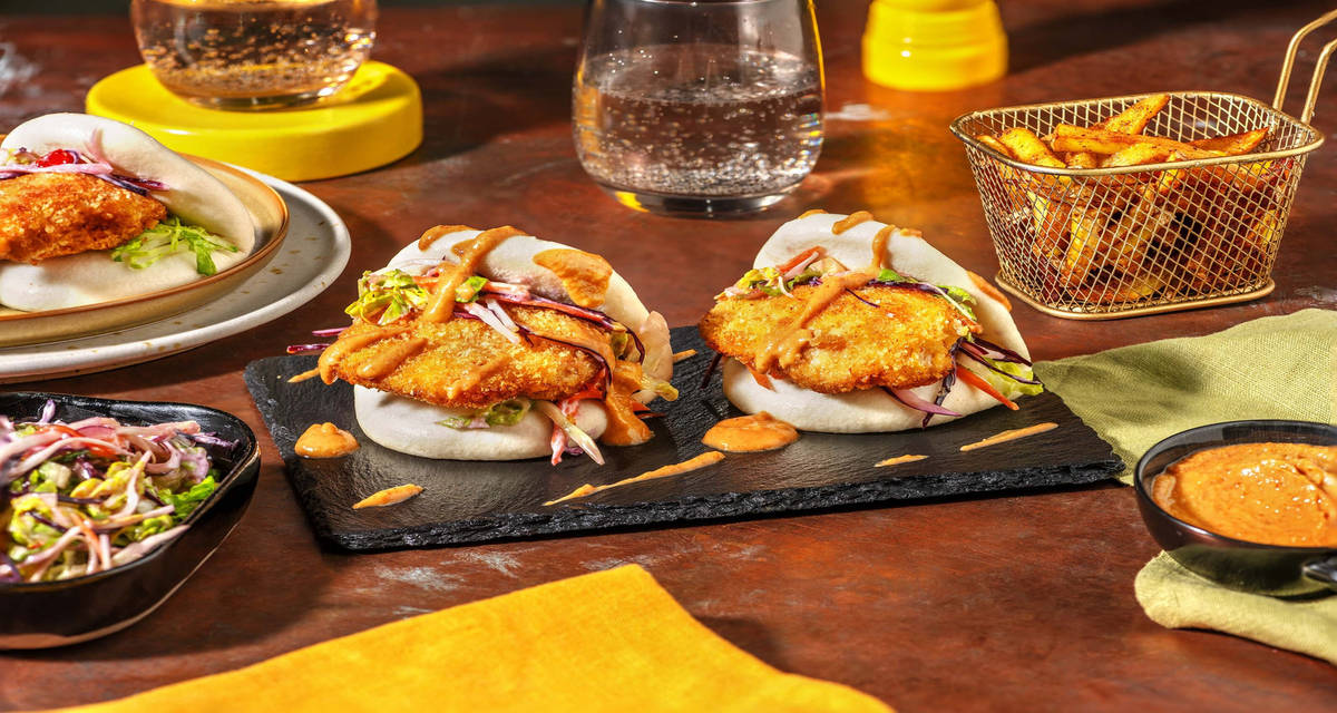 Thai Inspired Fried Chicken Bao Recipe | HelloFresh