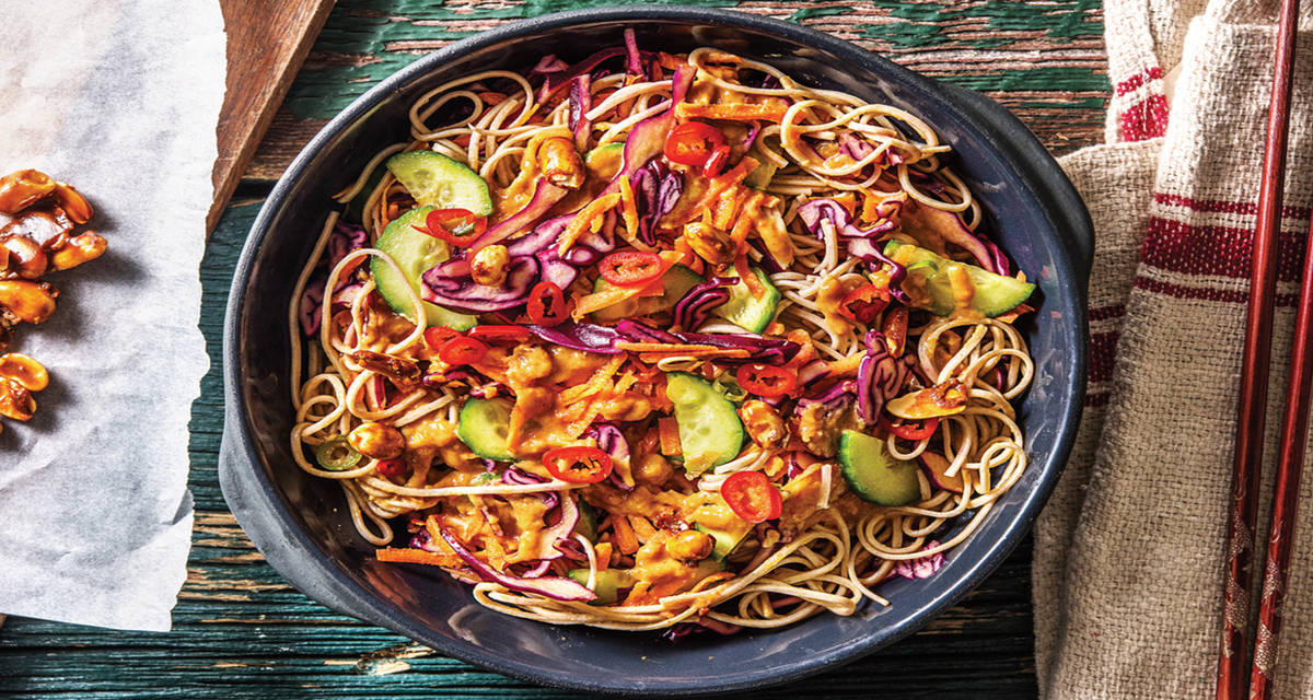 Veggie Soba Noodle Bowl Recipe | HelloFresh