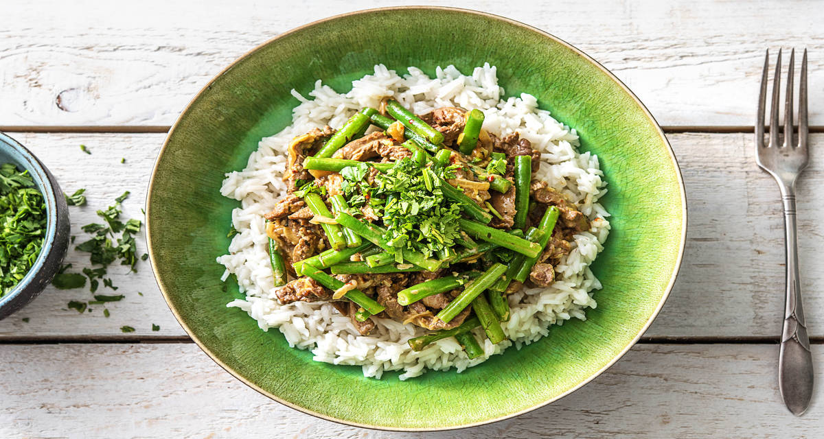 Beef 'Rendang' with Rice Recipe | HelloFresh