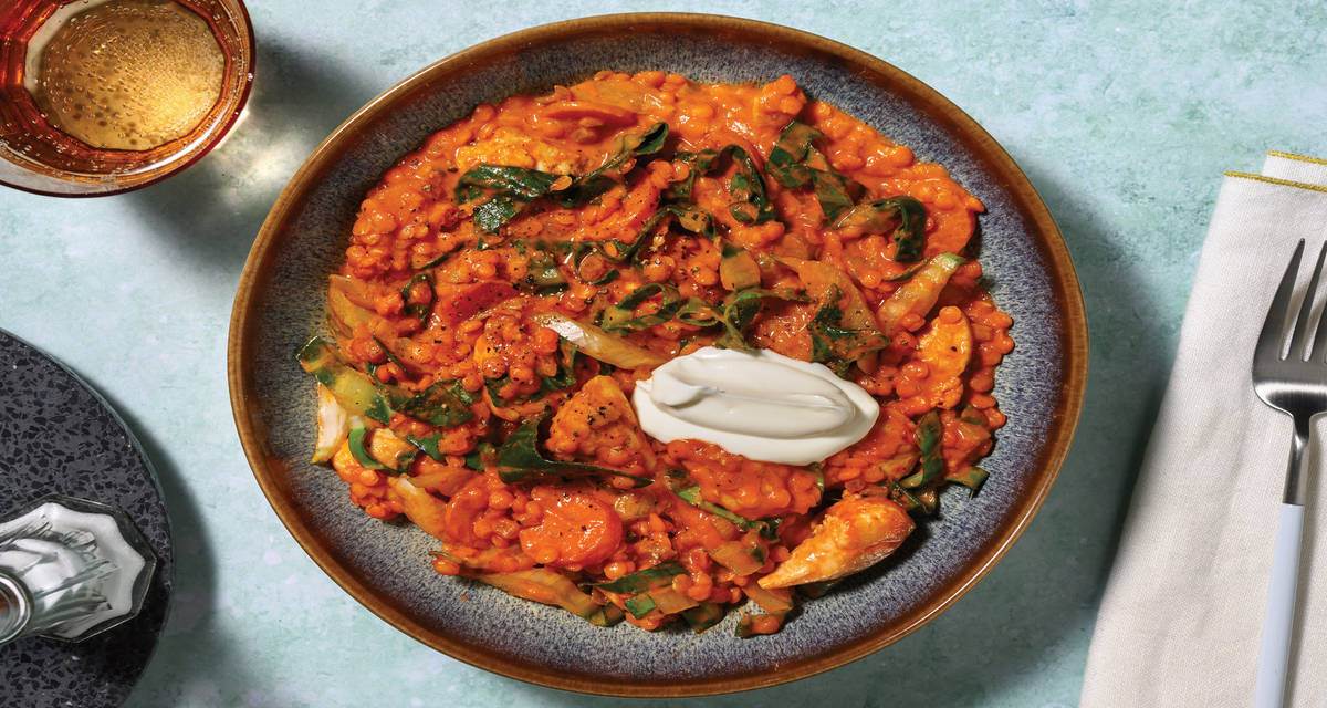 Cheat's Baked Chicken Dhal Recipe | HelloFresh