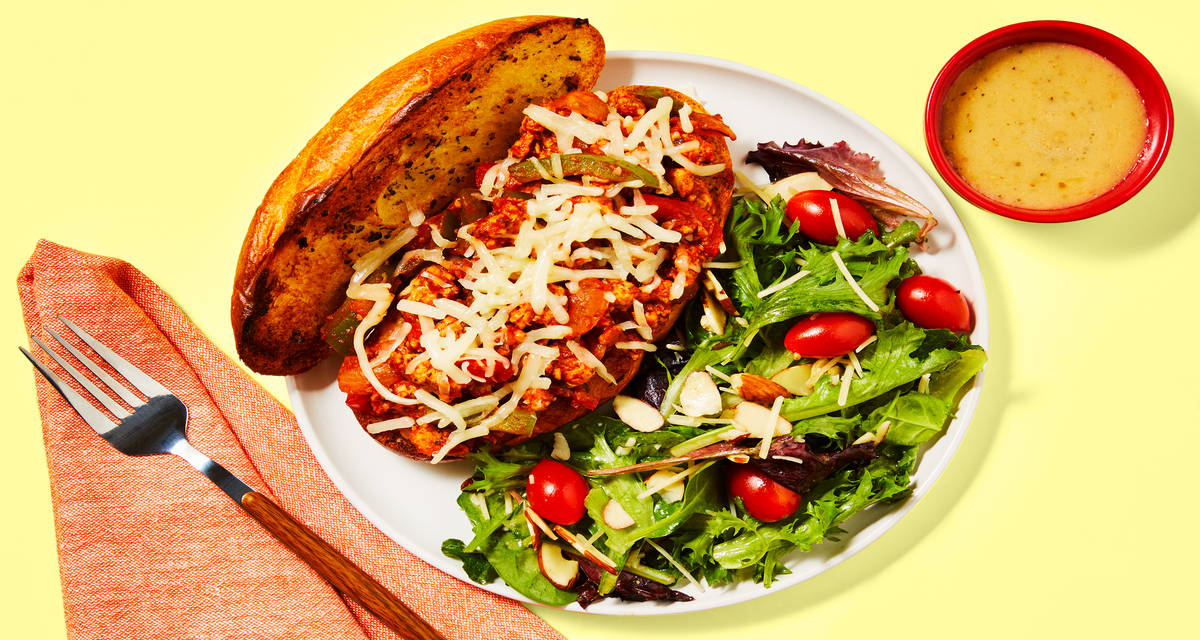 Cheesy Chicken Sausage & Pepper Sandos Recipe | HelloFresh