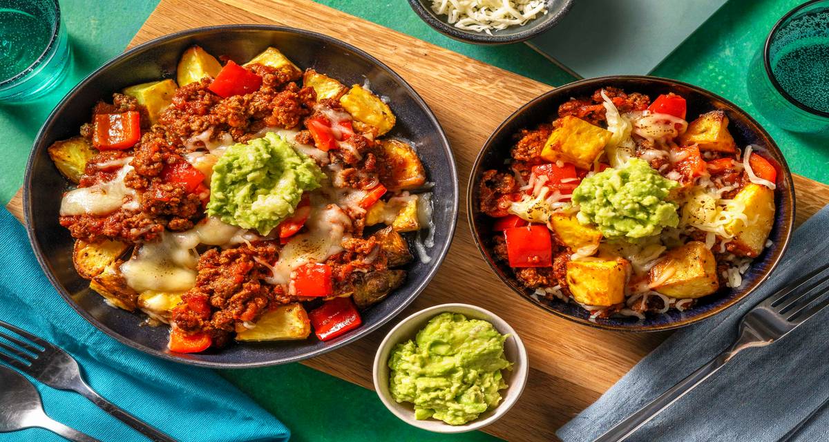 Cheesy Mexican Style Beef Hash Recipe | HelloFresh