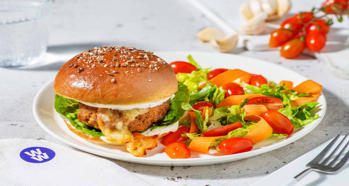 Cheesy Mexican Style Pork Burger Recipe | HelloFresh