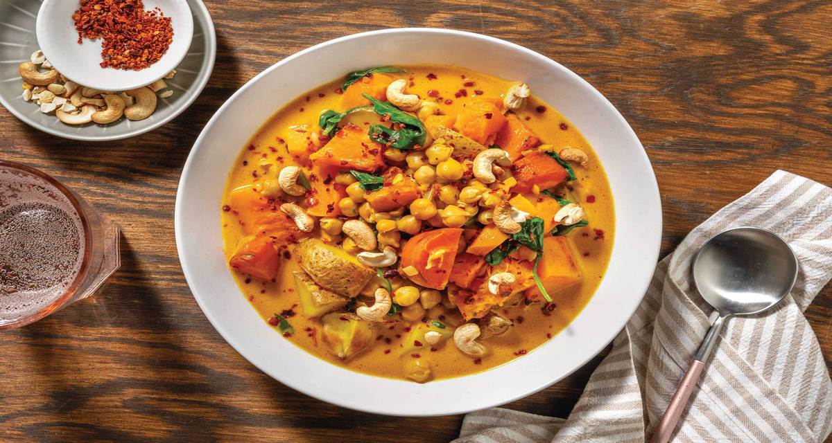 Creamy Chermoula Chickpea Soup Recipe | HelloFresh