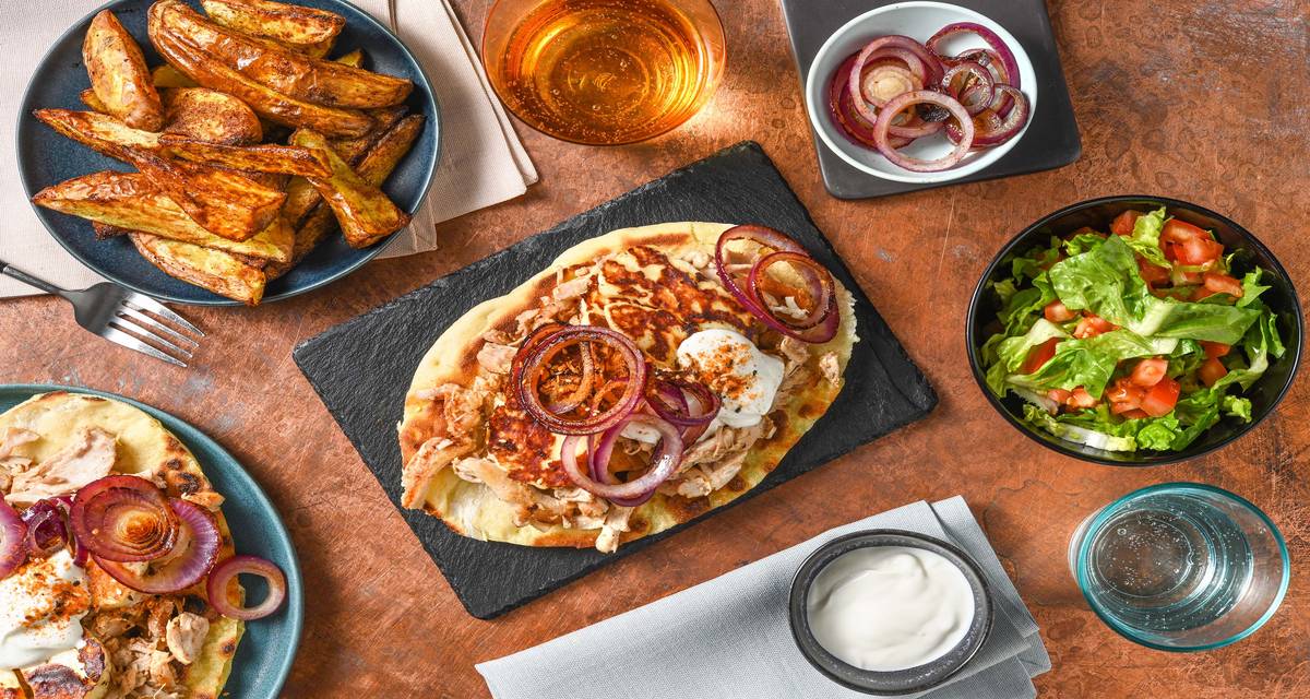 Chicken and Halloumi Shawarma Recipe | HelloFresh