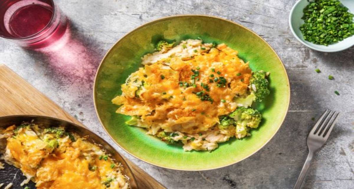 Creamy Chicken and Broccoli Bake Recipe | HelloFresh