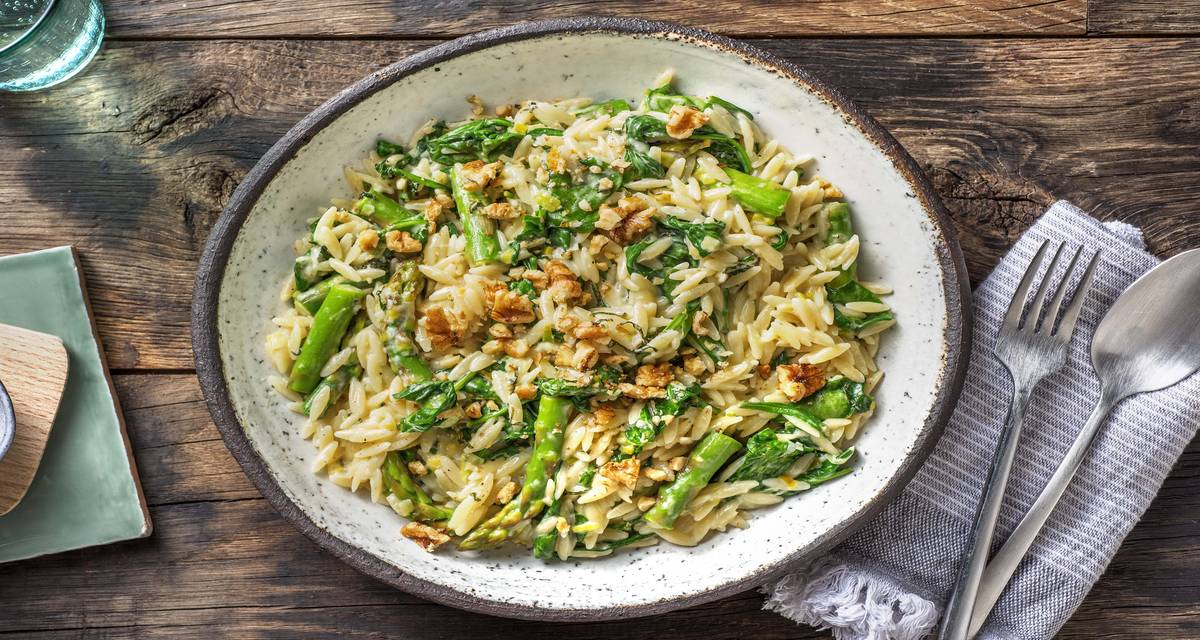 Creamy Lemony Orzotto Recipe | HelloFresh