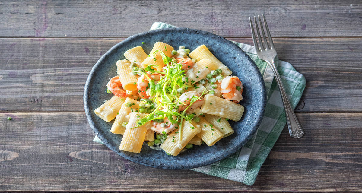 Creamy Prawn Rigatoni Recipe | HelloFresh