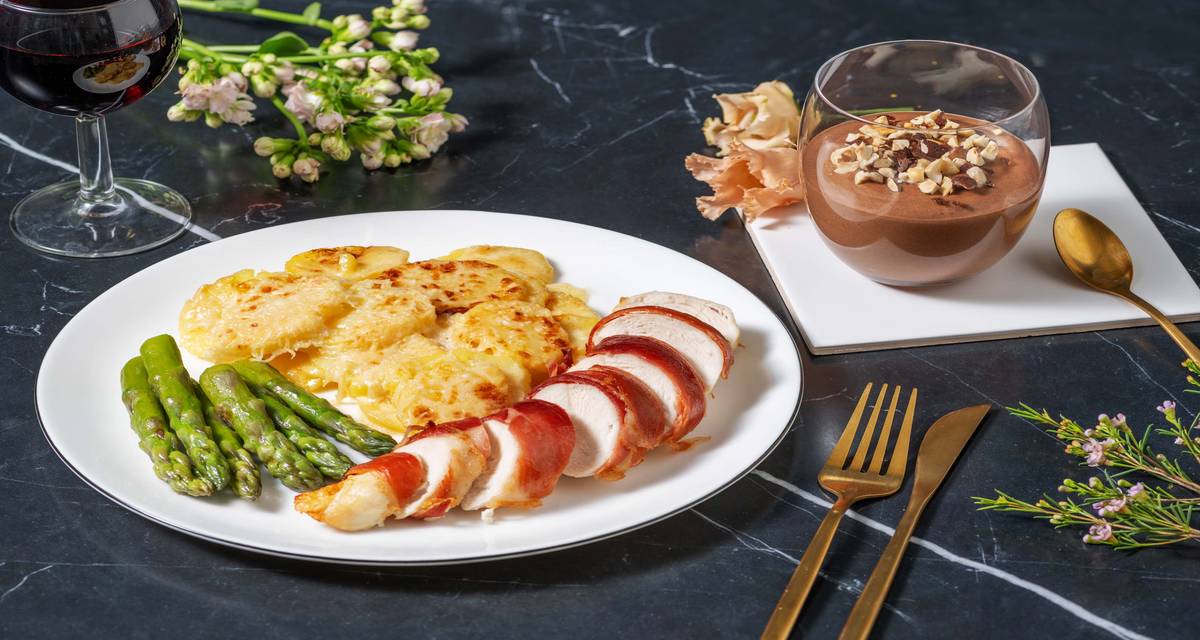 Date Night Serrano Ham Wrapped Chicken Breast Recipe | HelloFresh