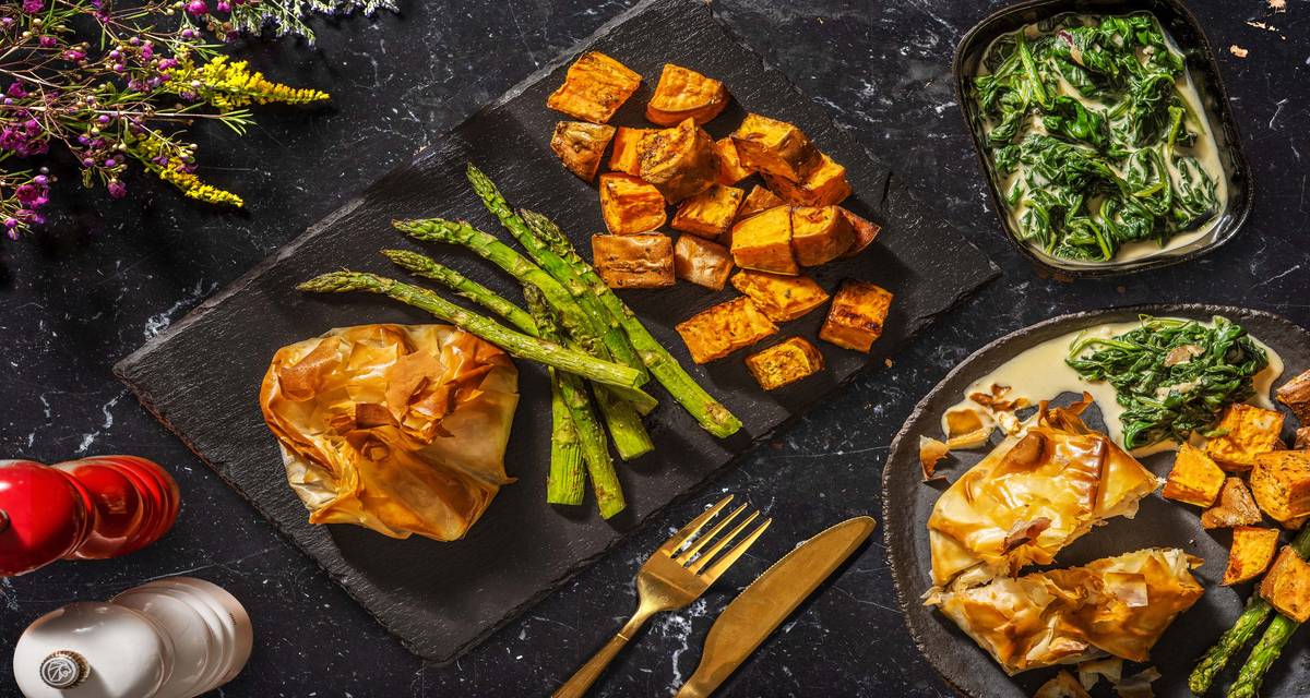 Goat's Cheese, Onion & Walnut Parcel Recipe | HelloFresh