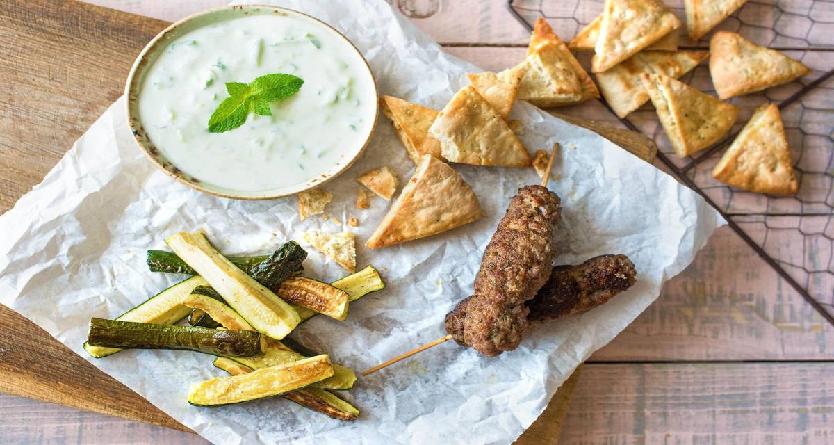 Greek Gyro Skewers Recipe | HelloFresh