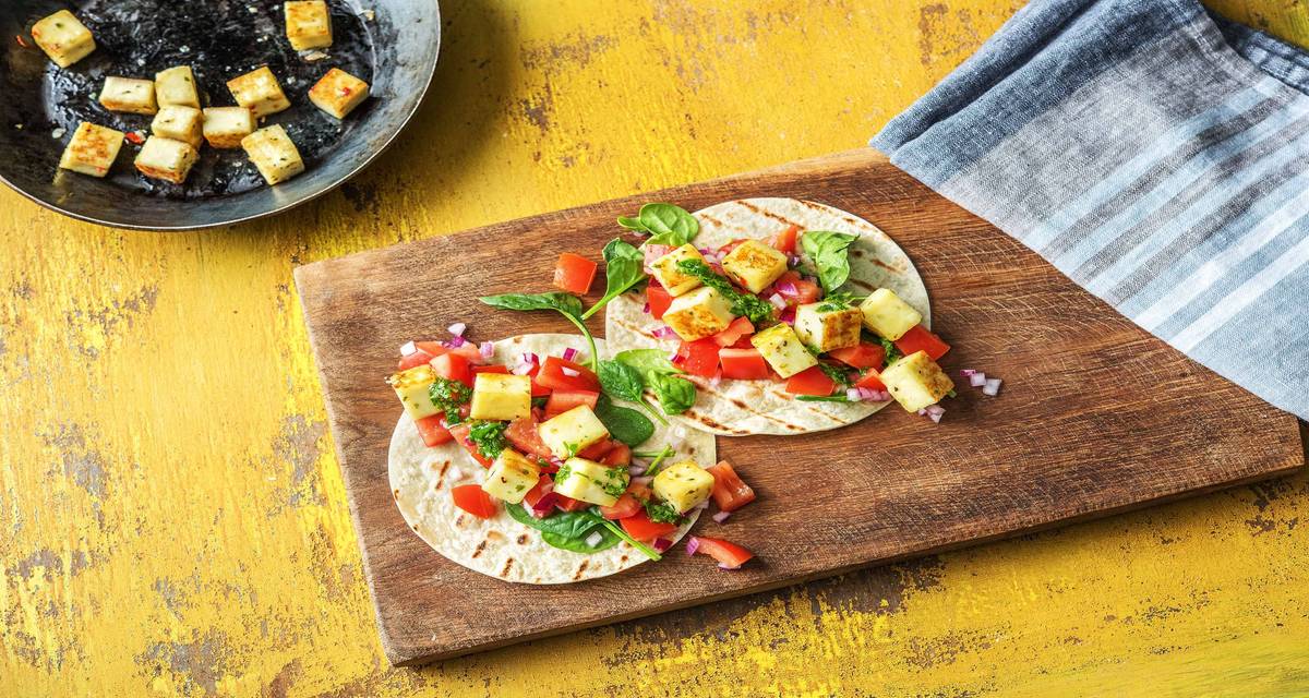 Grilled Haloumi Tacos Recipe | HelloFresh