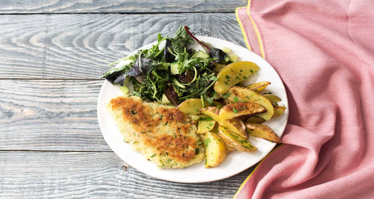 Healthy Crumbed Hoki Recipe | HelloFresh