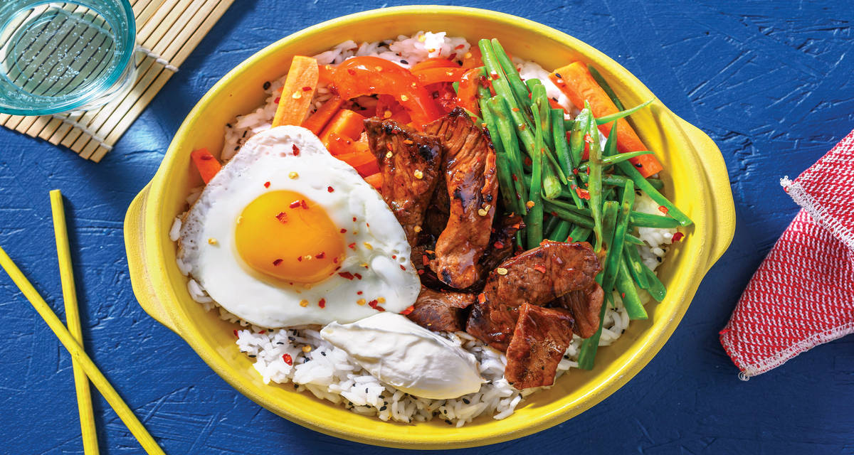 Korean Beef Bibimbap Recipe | HelloFresh