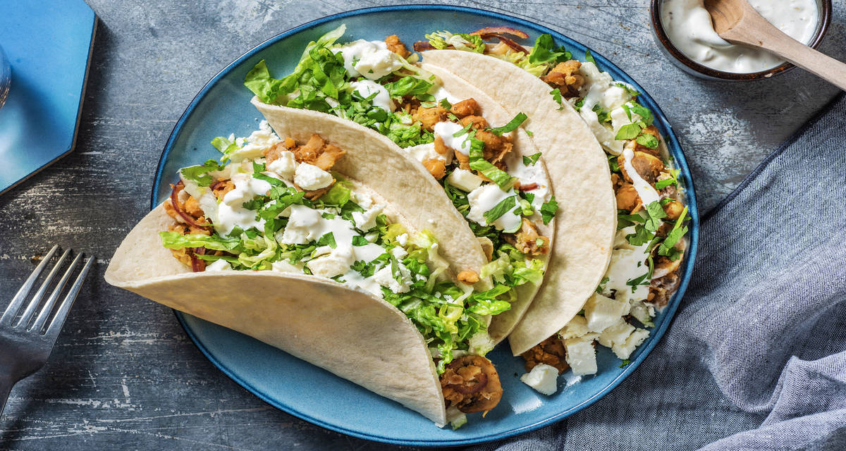 Mushroom Shawarma Tacos Recipe | HelloFresh