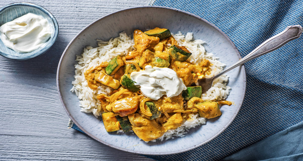 Chicken Curry with Rice Recipe | HelloFresh