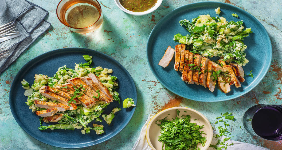 Pan-fried Pork Loin with Cavolo Nero Recipe | HelloFresh