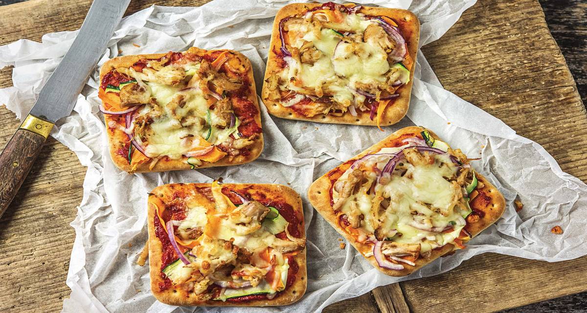 Paprika Chicken Flatbread Recipe | HelloFresh