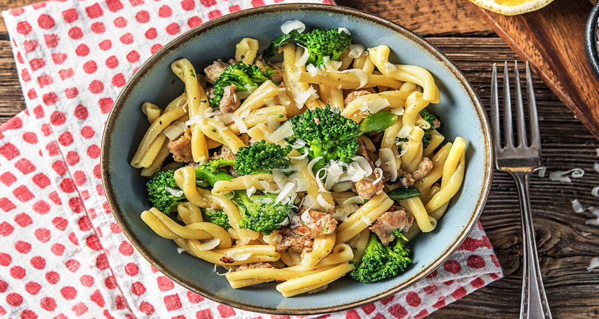 Pasta Swirls and Sauce Recipe | HelloFresh