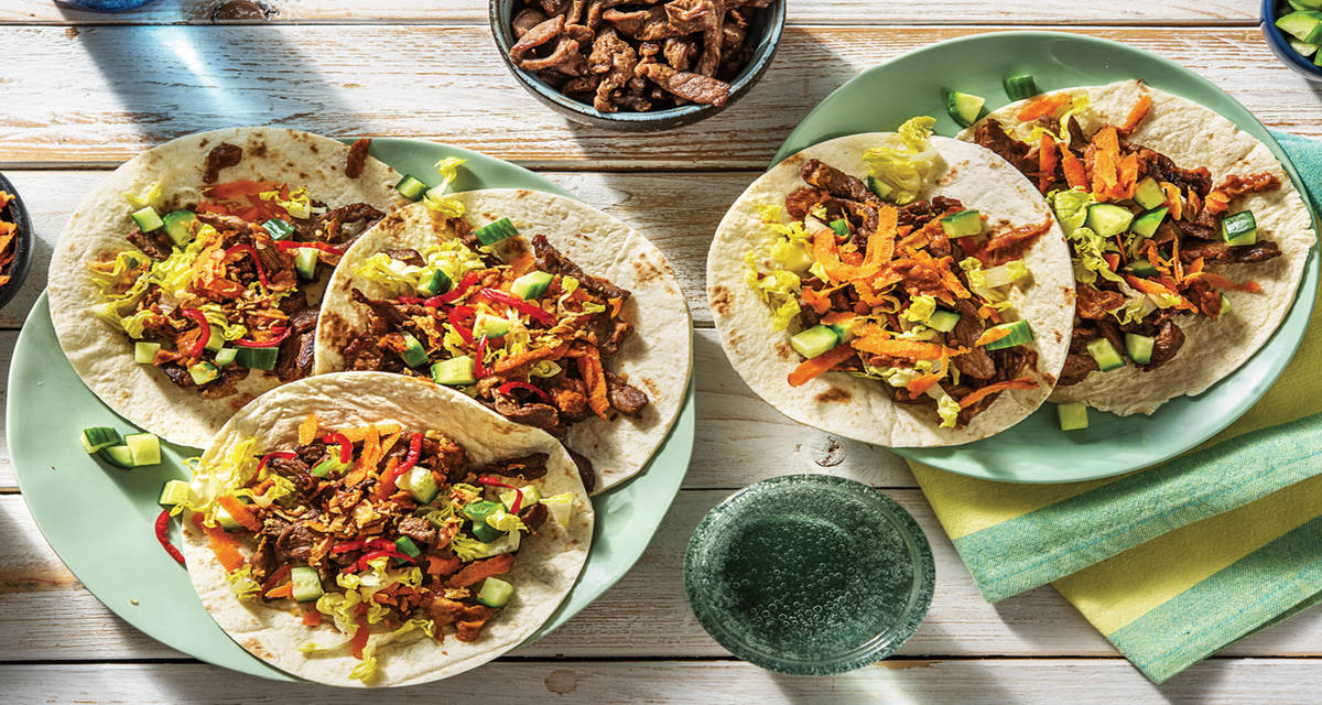Peanut Butter Beef Tacos Recipe | HelloFresh