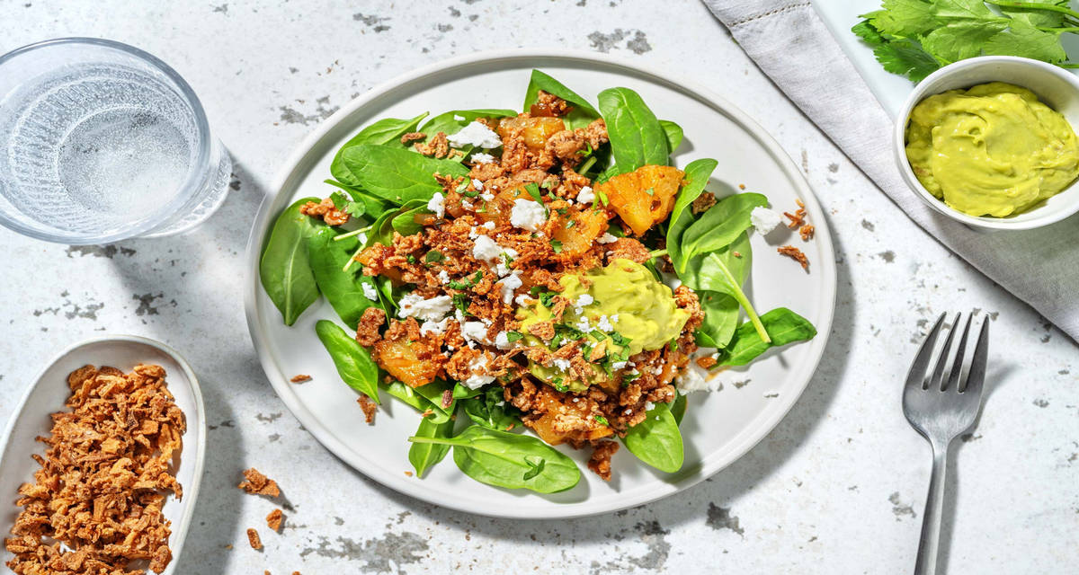 Smart Ground Pork Al Pastor-Inspired Salad Recipe | HelloFresh