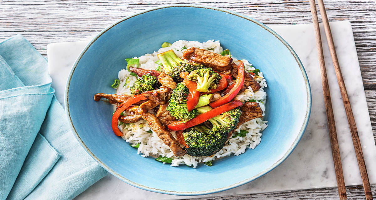 Saucy Mongolian Beef Recipe | HelloFresh