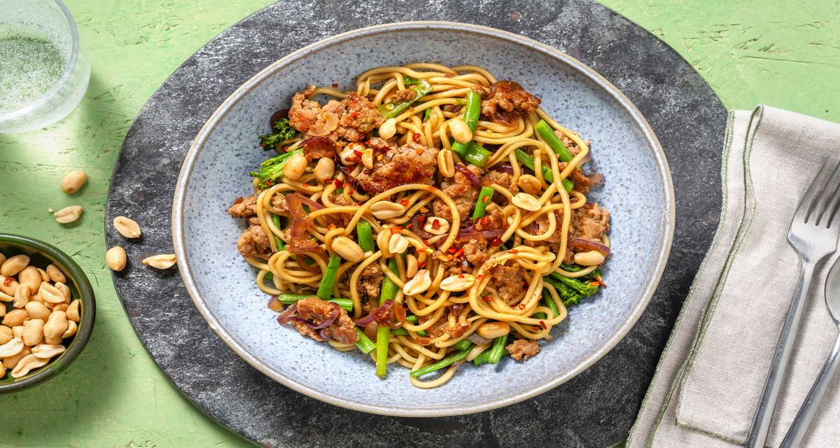 Sticky Bulgogi Pork Noodles Recipe | HelloFresh