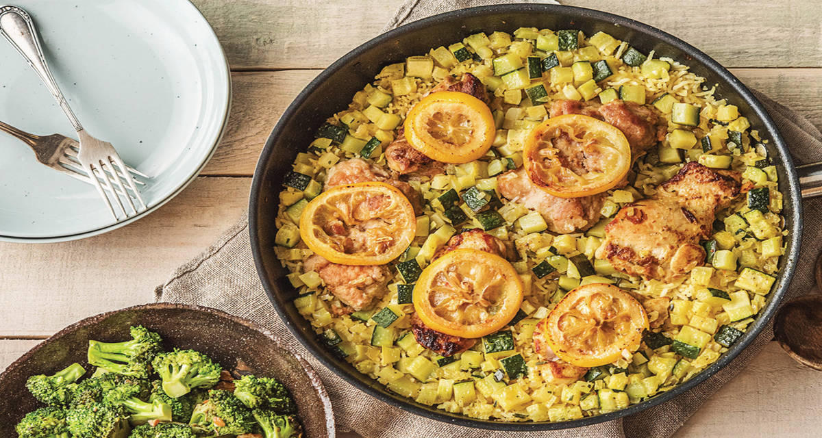 Sweet Mustard Chicken & Baked Rice Recipe | HelloFresh