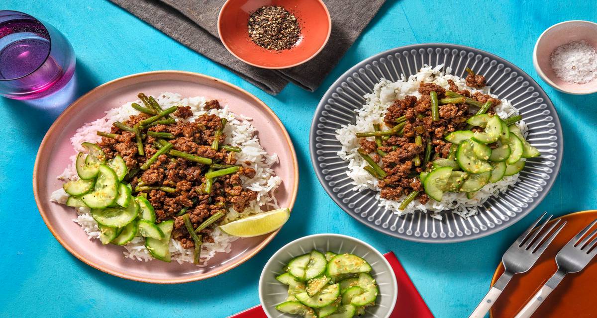 Teriyaki Beef Mince Recipe | HelloFresh