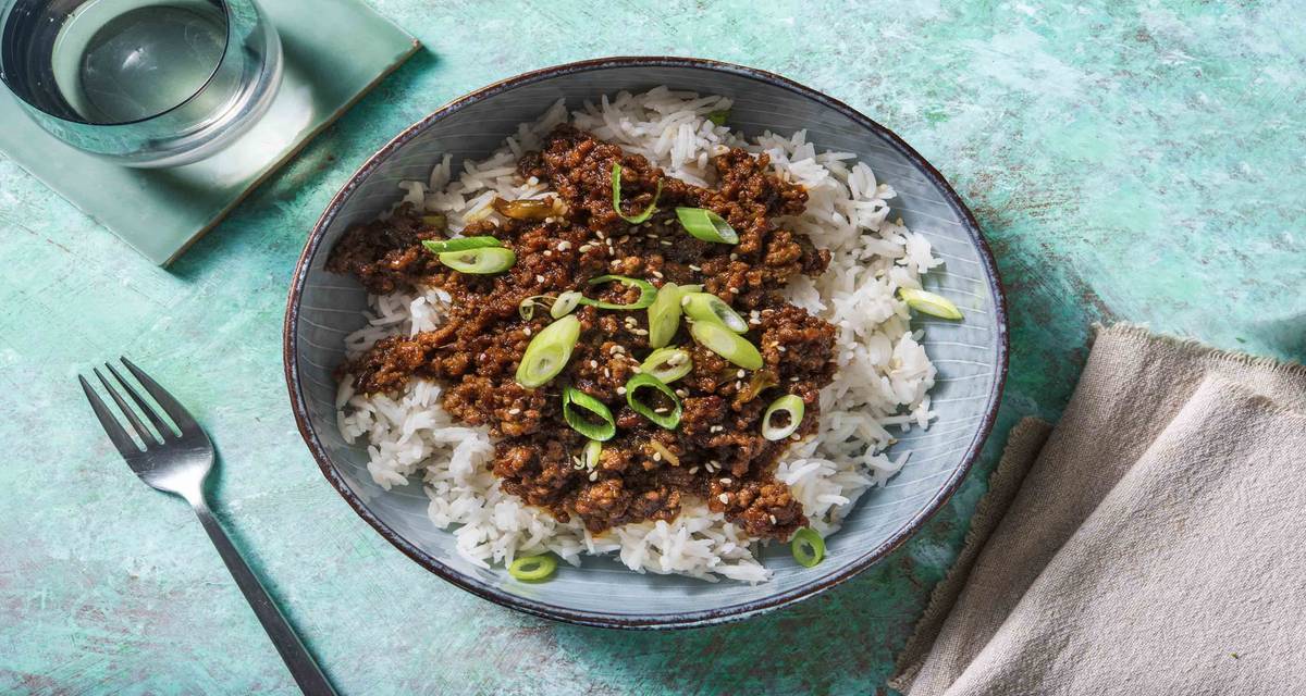 Teriyaki Beef Mince Recipe | HelloFresh