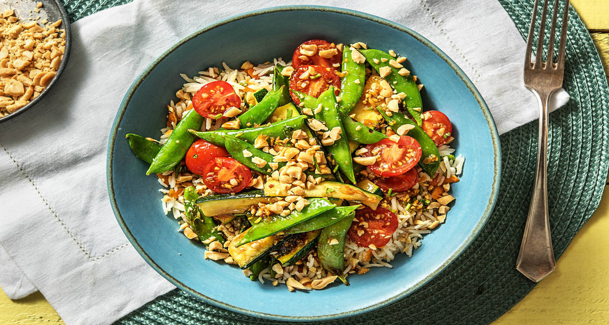 Rice Bowl with carrot and coriander Recipe | HelloFresh