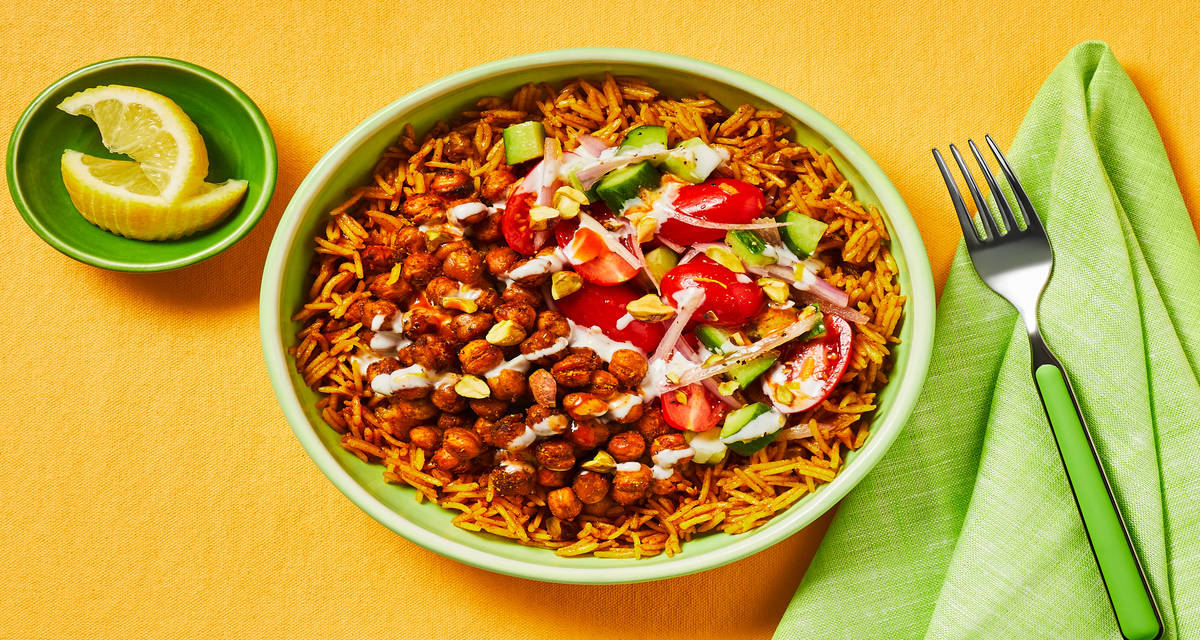 Vegan Shawarma-Spiced Chickpeas Recipe | HelloFresh