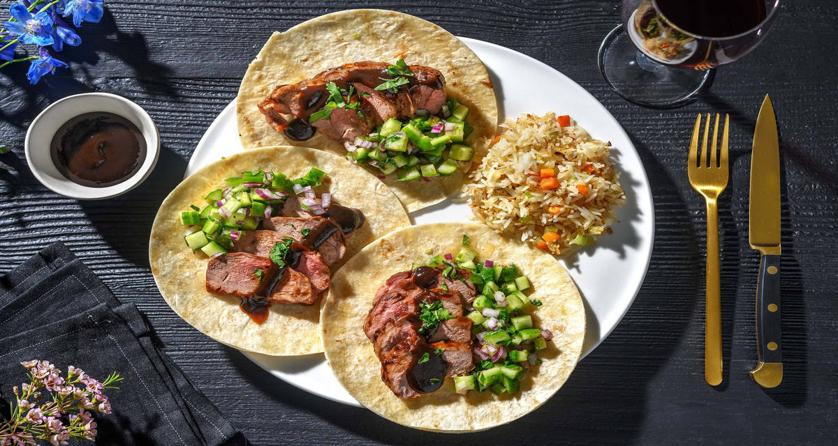 Peking Style Duck Wraps Recipe | HelloFresh