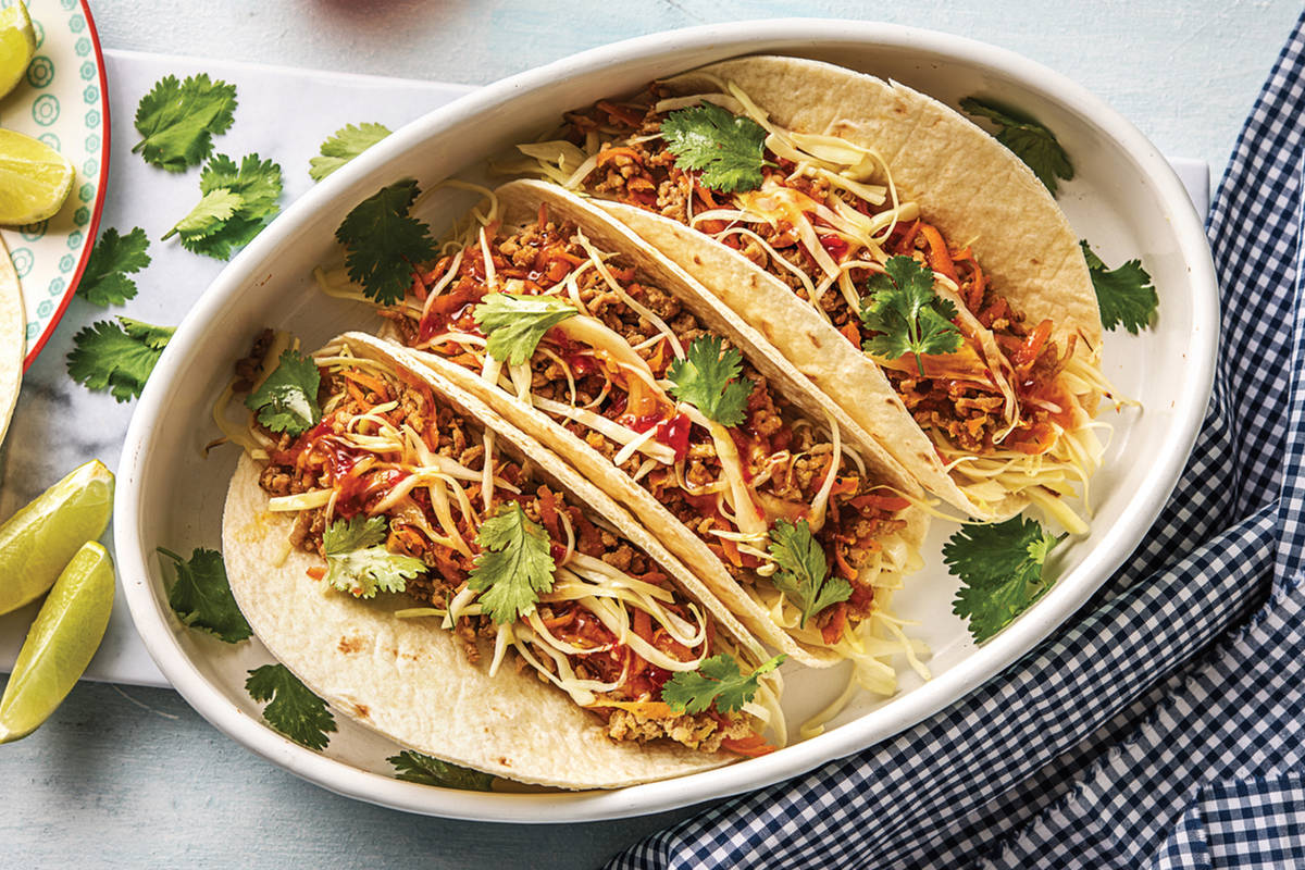 Lime & Ginger Pork Tacos Recipe | HelloFresh