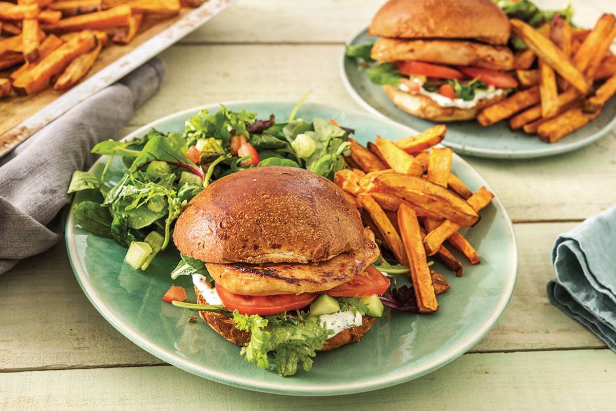 Sweet Chilli Chicken Burgers Recipe | HelloFresh
