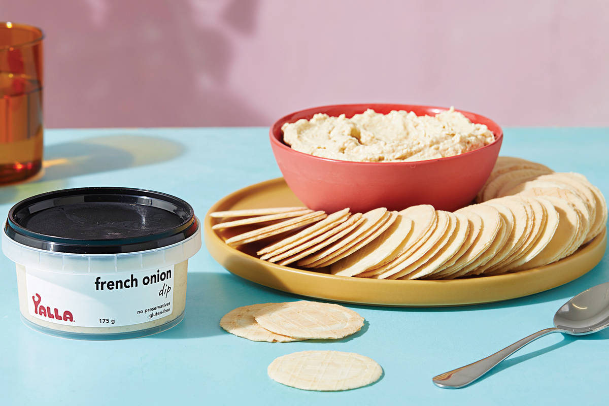 Crackers & French Onion Dip Recipe | HelloFresh