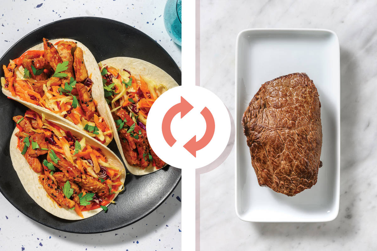 Easy Sichuan Garlic Beef Rump Tacos Recipe | HelloFresh