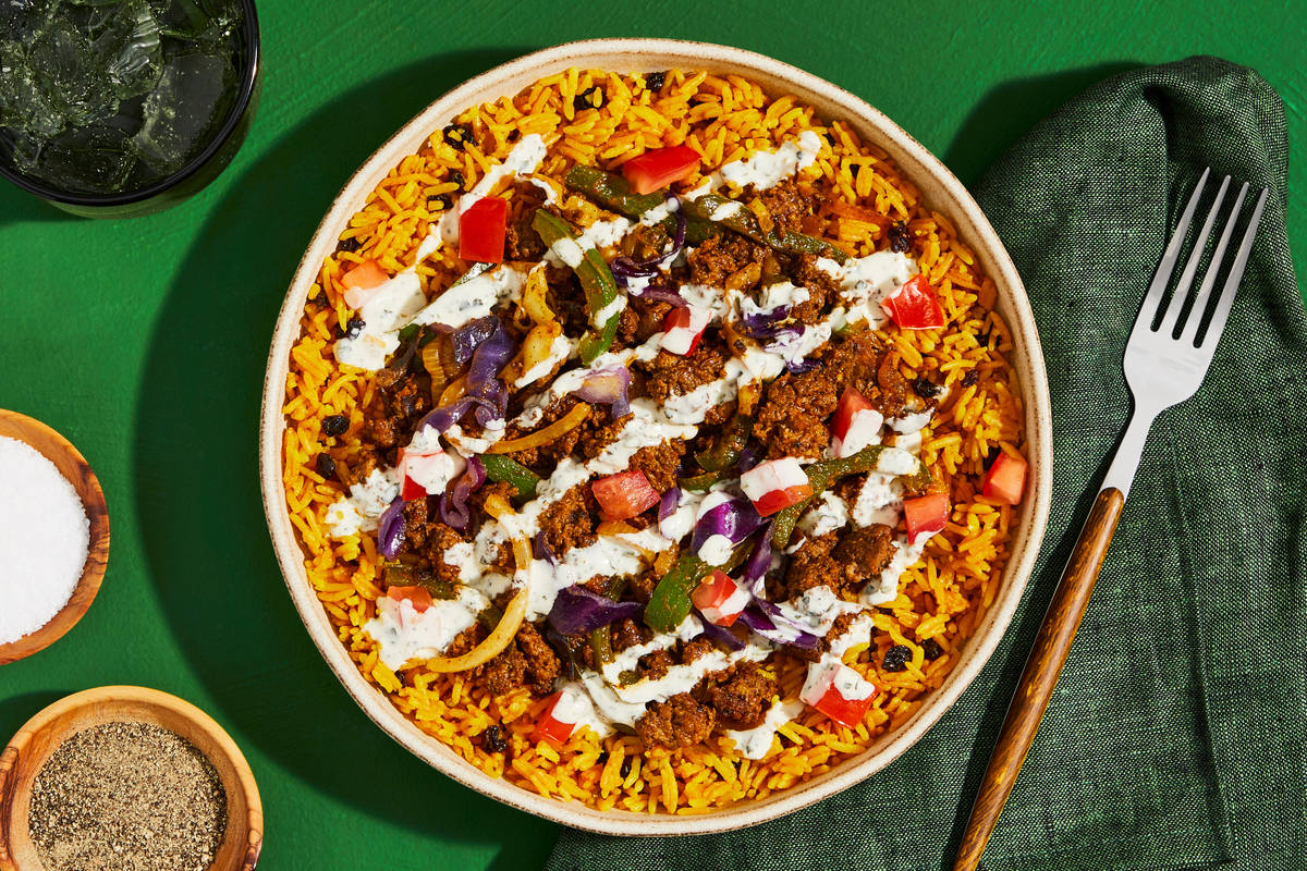 Peruvian-Style Organic Beef Bowls Recipe | HelloFresh