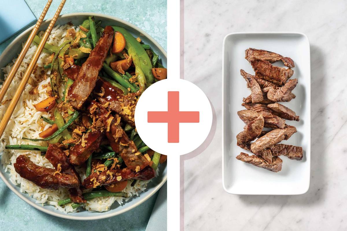 Quick Cantonese-Style Double Beef Stir-Fry Recipe | HelloFresh