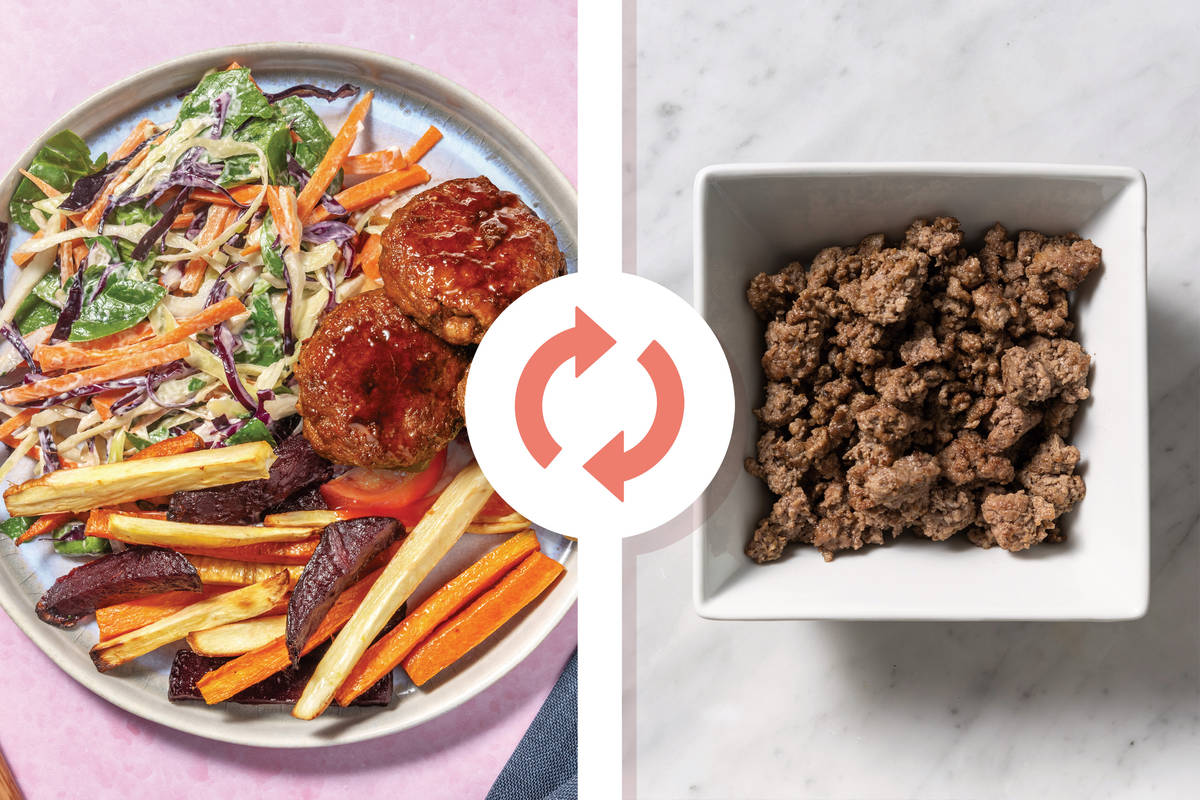 Sweet Peri Peri Beef Rissoles Recipe | HelloFresh