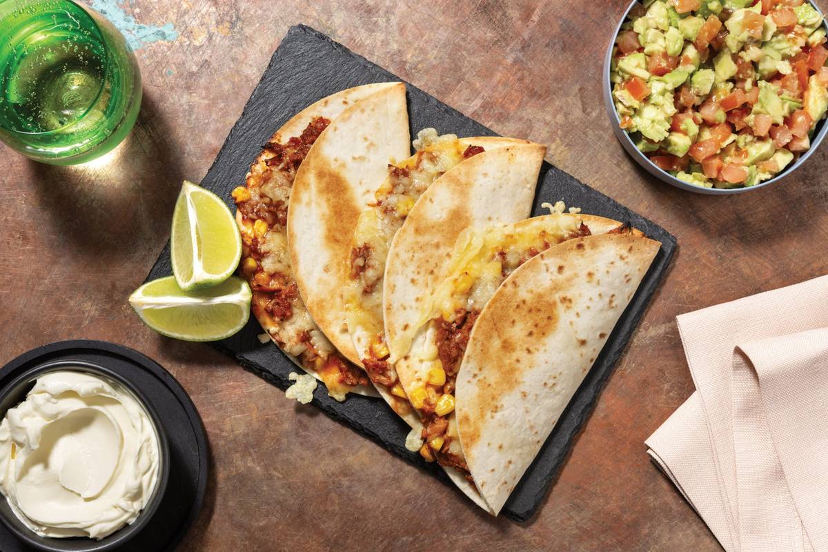 Cheesy Mexican Birria-Style Brisket & Bacon Tacos Recipe | HelloFresh