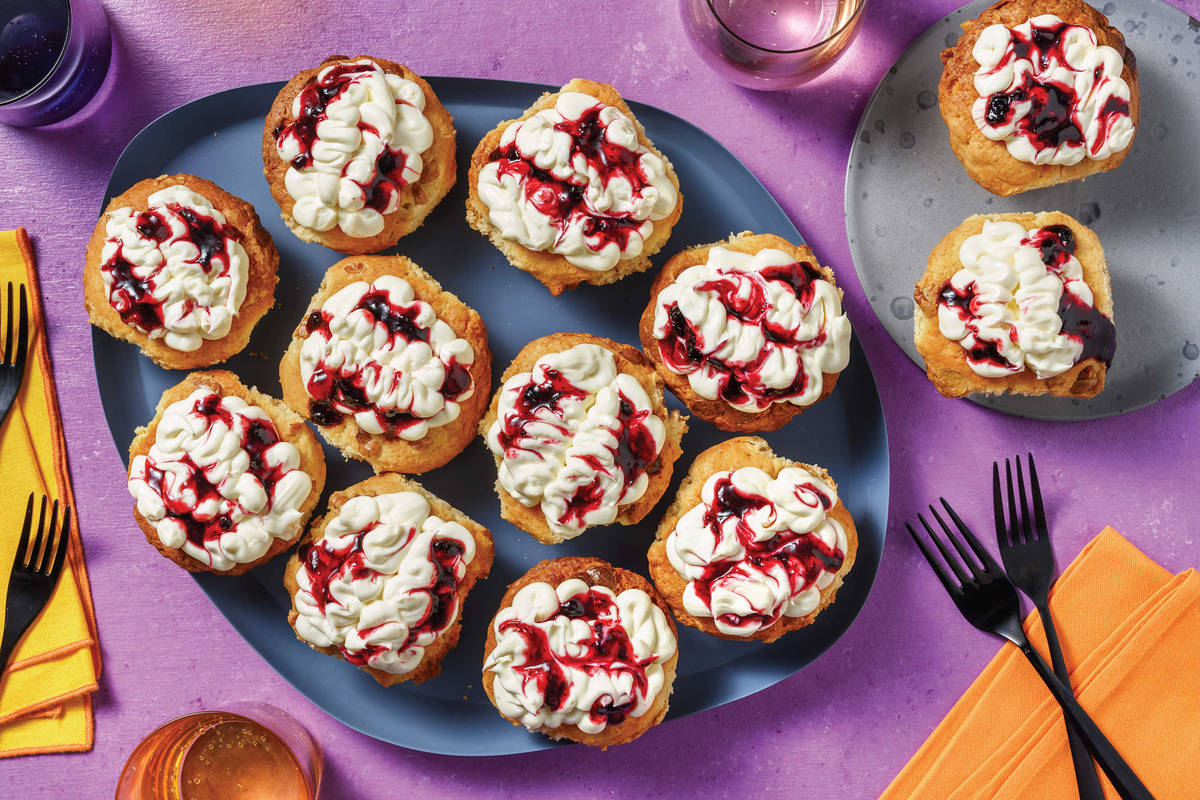 Frankenstein's Brain Cupcakes Recipe | HelloFresh