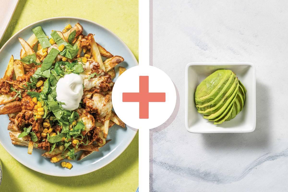 Tex-Mex Pulled Pork Loaded Fries Recipe | HelloFresh