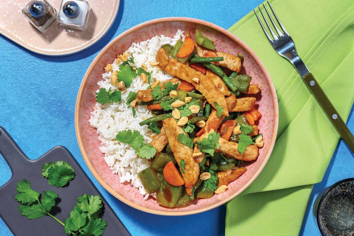 Malaysian Pork & Veggie Stir-Fry Recipe | HelloFresh