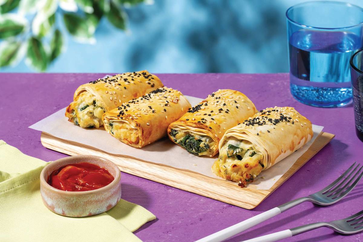 Spinach & Ricotta Rolls Recipe | HelloFresh